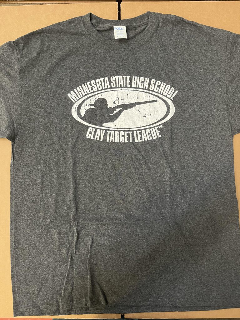 MN State High School Clay Target League Logo - Dark Gray T-Shirt - USA ...
