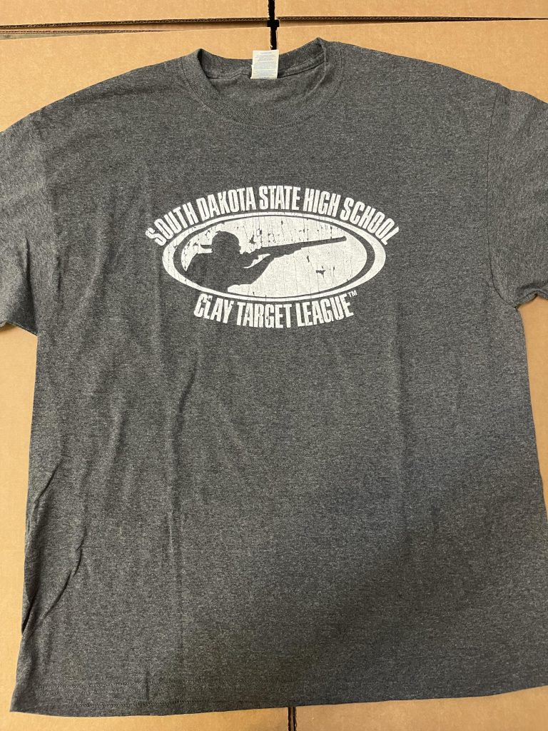 SD State High School Clay Target League Logo - Dark Gray T-Shirt - USA ...